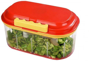 SWISS WONDER Hand-Powered Double Bowl Twin Chopper Vegetable Chopper ...