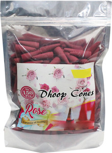Devguru Rose Cons Dhoop Batti for pooja, fragrance and mediation use ...