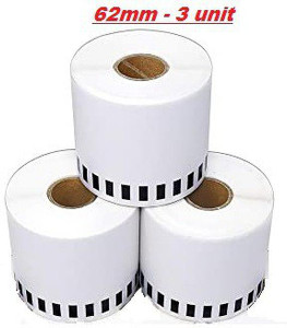 sasha DK-2205 Brother Compatible Continuous Length Paper Tape Labels ...