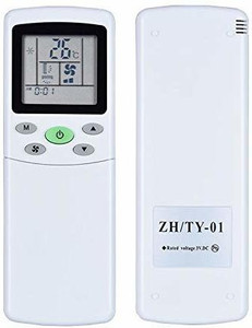 vcony Split/Window AC Remote Control Model No :- ZH/TY-01 Lloyd Remote ...