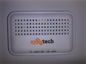 Syrotech FTTH ONU MODEM Router 2.4 GHz 0 Mbps Wifi Speed Single Band ...