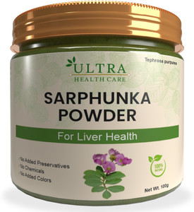 Ultra Healthcare Natural Sharpunkha Powder | Tephrosia purpurea | Liver ...