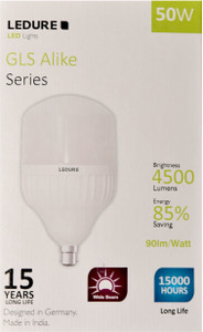 Ledure 50 W Basic Round B22 LED Bulb Price in India - Buy Ledure 50 W ...