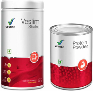 Vestige Veslim shake 500g and Protein Powder 200g Price in India - Buy ...