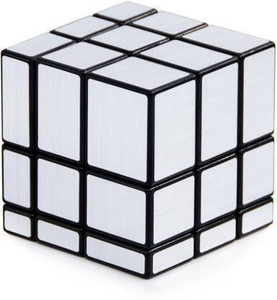 Cheshta Enterprise 3x3 Silver Mirror Cube For Kids. (1 Pieces) (Silver ...