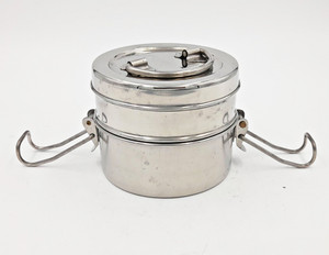 Flipkart.com | SHLINCO Stainless Steel Two Compartment Tiffin Box with ...