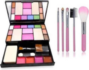 DOWN TO SKY ALL IN ONE 6171 TYA Makeup kit + 5 pcs Makeup Brush - Price ...