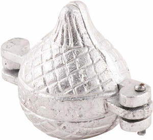 KitchenHub Aluminium Cupcake/Muffin Mould Modak Moulds/Laddoo Maker ...