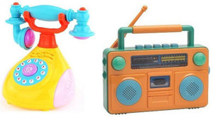 WONDER CREATURES Exclusive Combo of Radio & Telephone For Children ...