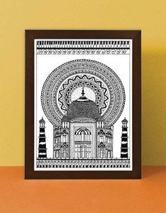 Target Publications Taj Mahal Mandala Art | Symbol of Love | Wonder of ...
