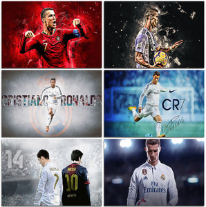 Football player Ronaldo posters for home and kids room Paper Print ...