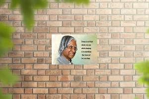 Dr. A.P.J. Abdul Kalam Wall Sticker Poster|Famous Person|Former ...