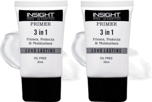 Insight 3 In 1 Oil Free Primer (Pack Of 2) Primer - 60 ml - Price in ...