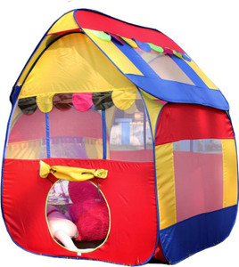 Knick Knack MULTY COLOUR FOLDABLE HUT TYPE TENT - MULTY COLOUR FOLDABLE ...