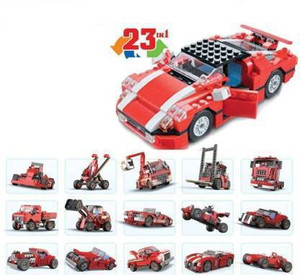INFINITE POCKET Architect Building Blocks Super Speedster Vehicles ...