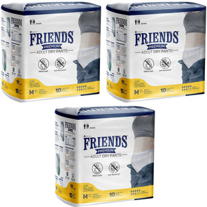 NOBEL HYGIENE FRIENDS PREMIUM ADULT PULL UPS/ PANT TYPE DIAPERS, SIZE M ...