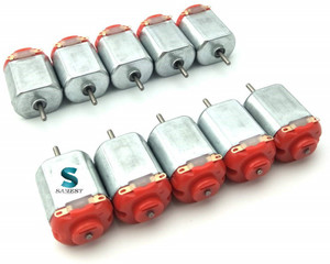 samest DC Micro Toy Motor Pack of 10 X 3 | Electrical Toy Motor with ...