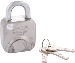 Link S 57-1 Stainless Steel Hi-Tech Lock (Silver) Padlock - Buy Link S ...