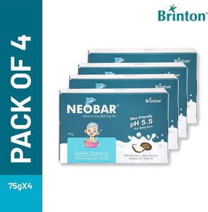 Brinton Neobar Baby Soap for Bath, Moisturizing, Gentle Cleansing, Skin ...