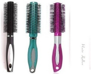 lukaf Round Rolling Curling Comb / Styling Hair Brush Pack of 3 - Price ...