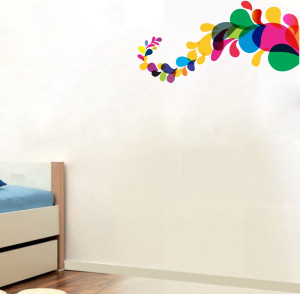 Devil designs 76 cm Wall Sticker dot Door,Window, Design Decal Standar ...