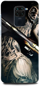 INTELLIZE Back Cover for REDMI Note 9 M2003J15SI SKULL, GUN, GAME ...