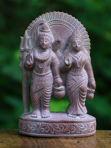 STMCRAFTS ODISHA STONE SHIVA PARVATI Decorative Showpiece - 13 cm Price ...