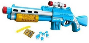 INFINITE POCKET 2 in 1 Gun Toy Set with Crystal Water & BB Bullet Balls ...