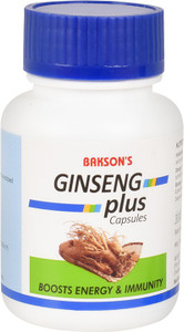 Bakson Ginseng Plus (Boosts Energy and Immunity) Capsules Price in ...