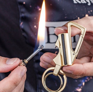 Black Camel ™ 3 in 1 Key Chain Matchstick Lighter Creative Bottle ...