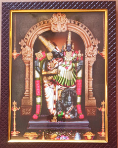 FRAMTASTIC High Glowing Fiber Laminated Golden Photo Frame | Sri Varaha ...