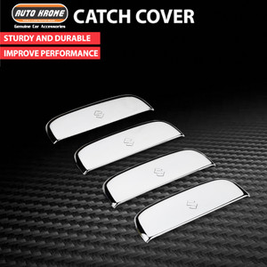 Auto Krome Handle Cover/Catch Cover/ Door Handle Chrome Plated 4 Pc ...