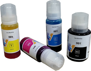 UV REFILL INK 001 COMPATIBLE FOR EP L4150, L4160, L6160, L6190, L6170 ...