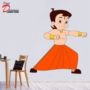 Decoration Stickers 50 cm Chhota Bheem Wall Sticker to add life to your ...