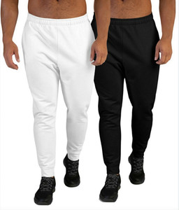CLOTHINKHUB Solid Men White, Black Track Pants - Buy CLOTHINKHUB Solid ...