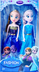 ANANYA SHOP Princess Collection Fashion Two Cute Doll with Two Baby ...