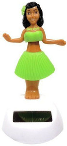 Pepino Attractive Hula Girl Solar Dashboard Doll Hawaiian Dancing Girl ...