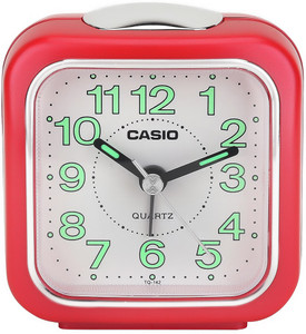 CASIO Analog White:Red Clock Price in India - Buy CASIO Analog White ...