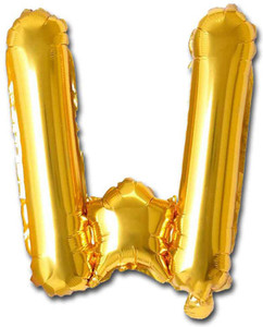 Flipkart.com | Shopperskart Solid W Letters-Alphabets Shaped Helium-Air ...
