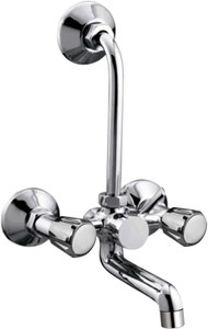 Joyway Conti Wall Mixer 2 in 1 Tap Brass, Water Mixture With L Bend ...
