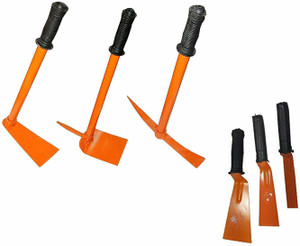 JetFire Garden Hoe, Garden Tiller, Garden Hoe With Prong & Khurapi Set ...