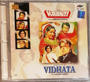Kranti / Vidhata Label: Audio CD Standard Edition Price in India - Buy ...