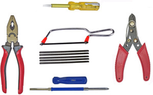 DUMDAAR Heavy duty 8inch Plier 2in1 Screwdriver Wire cutter Electric ...