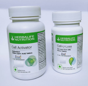HERBALIFE cell activator- new- 60 tablet + cell-u-loss advanced - 90 ...
