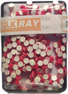 SilkRay International SilkRay Bindi I Dibbi Bindi 7 no. Red I Fancy ...
