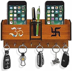 jai shree shyam collection Pen Stand And mobile stand , keys hanger ...