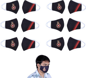 VE-VERTIGA SPECIAL EDITION THIS IPL-2021 RCB MASK FOR MEN, BOYS, KIDS ...