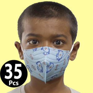 LeSafe Combo Pack Of 35 Pcs N95 Printed Designing 5 Layers Children ...