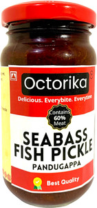 Octorika Seabass Pickle - Pandugappa Fish Fish Pickle Price in India ...