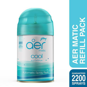 Godrej Cool Surf Blue Spray aer matic, automatic air freshener refill ...